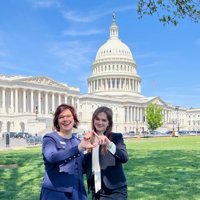 Tri Delta Represents on Capitol Hill - Tri Delta
