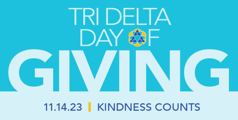 A Record-Breaking Day of Giving - Tri Delta